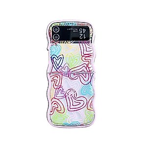 Phone case for Galaxy Z Flip 5 Z Flip5 Flip4 Zflip3 Zflip5 (Size : A, Color : for ZFlip4)