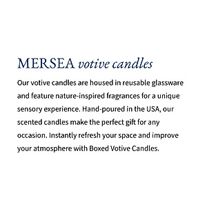 MERSEA Votive Candle Scented, Summer Day, 2 oz