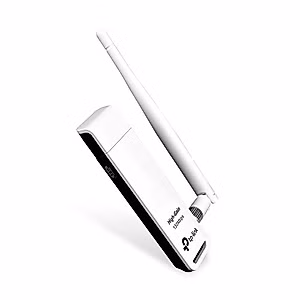 Tp-Link TL-WN722N IEEE 802.11n (Draft) USB - Wi-Fi Adapter. Wireless LITE N Adapter 150M USB HIGH GAIN 1DETACHABLE Antenna WL-AP. 150 Mbps - External