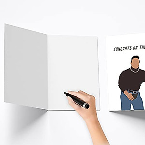 The Rock Engagement Card, Wedding Congratulations Card, Funny Engagement Card, Dwayne Johnson Card