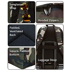 Rockland Classic Laptop Backpack, Camo, Large