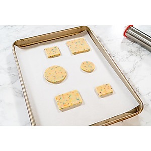 Bakerpan Stainless Steel Square Cookie Cutter Set, Square Biscuit Cutters for Baking (2 Inch & 3 Inch)