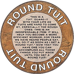 CafePress Round Tuit Mug Ceramic Coffee Mug, Tea Cup 11 oz