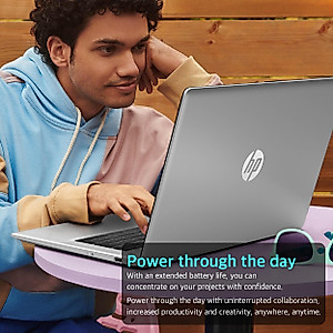 HP 17.3" Anti-Glare FHD Business Laptop, Intel Core i5-1335U, 64GB RAM, 2TB SSD, Intel Iris Xe Graphics, Backlit Keyboard, Webcam, Fast Charge, HDMI, Silver, Win 11 Pro, 32GB Hotface USB Card