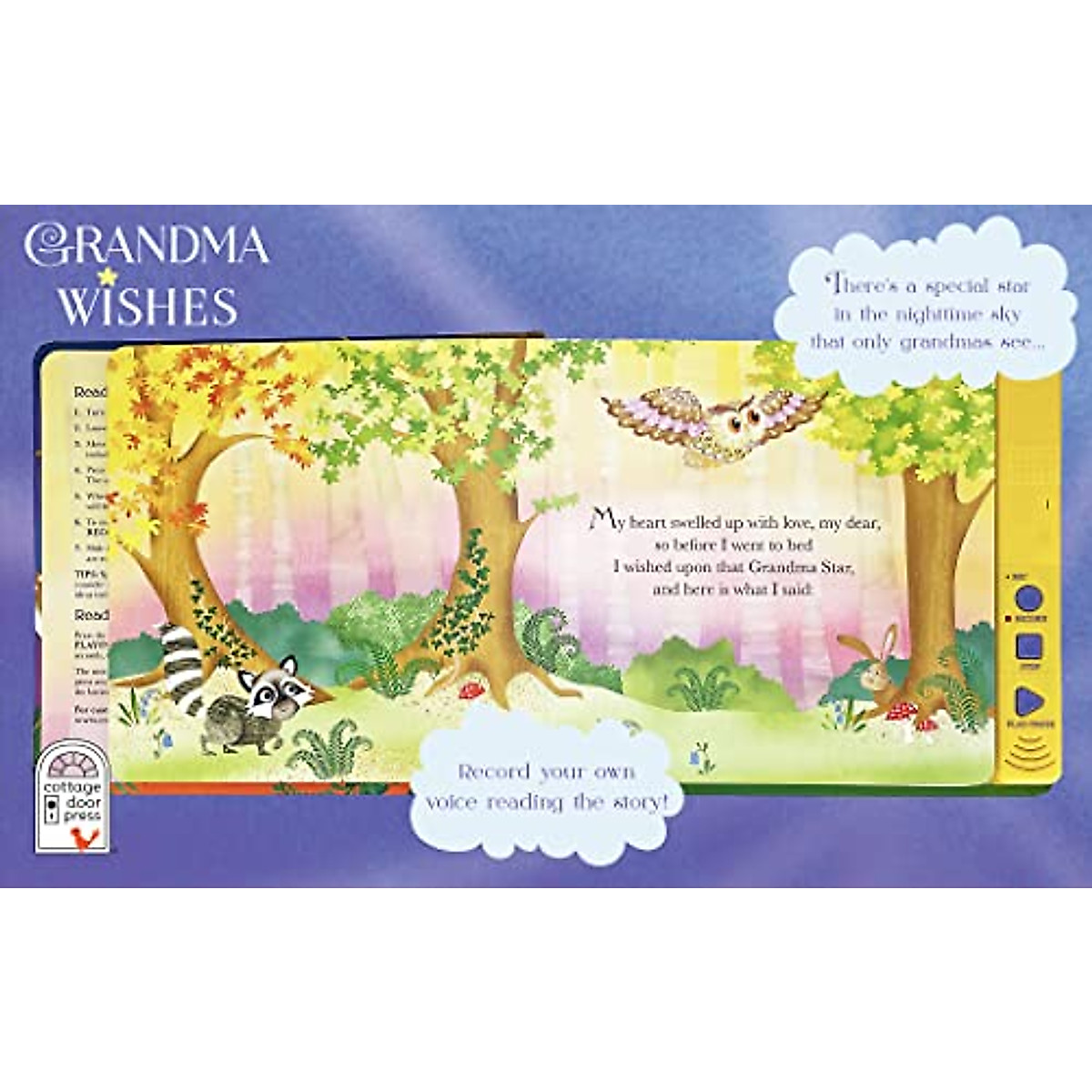 Grandma Wishes: Recordable Keepsake Board Book - Record Your Voice Reading the Story!