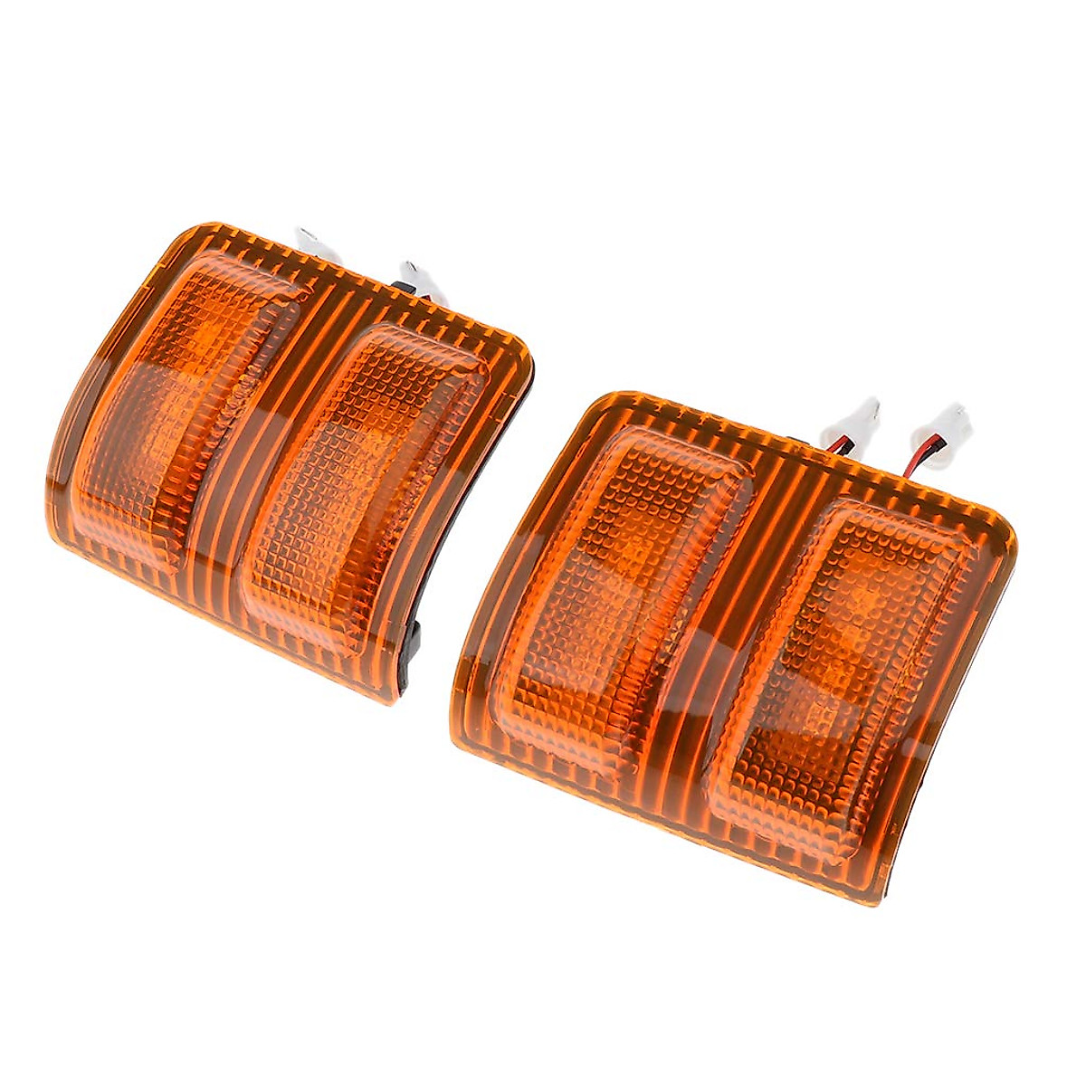 csslyzl LED Side Mirror Marker Lights Compatible with FORD F250 F350 F450 F550 Super Duty 2008-2015 Side Tow Mirror Turn Signal Light AMBER LED+LENS
