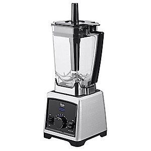 Monoprice Pro High Powered Blender With 6 Stainless Steel Blades, 2 Liter Capacity, 1450 Watts, 25000 rpm Motor, BPA Free And Dishwasher Safe From Strata Home Collection