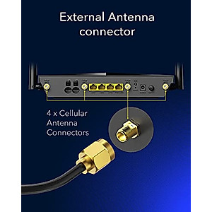 Cudy New 5G NR SA NSA AX3000 WiFi 6 CPE Router, AX3000 Dual SIM 5G Cellular Router, Qualcomm IPQ5018, SDX62, 4 x 4 MIMO, Detachable Antennas, Band Lock, VPN, Zerotier, Cloudflare, P5