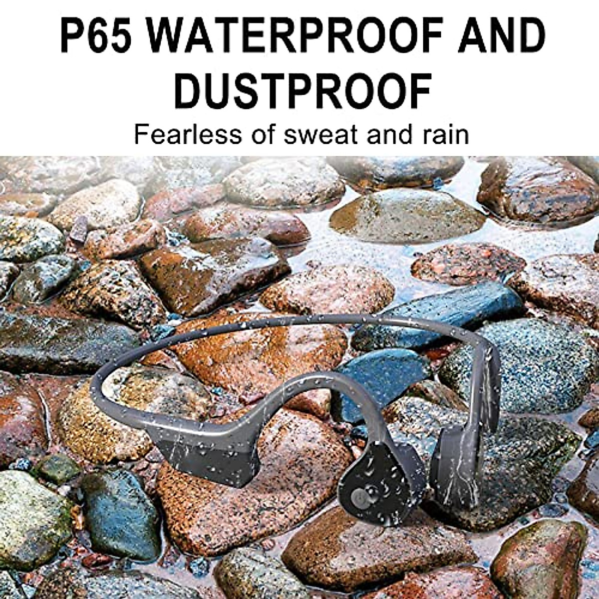 #p95355 Wireless Bluetooth Headset Osteoconductive Headset Ear Hook Sports Headset Business Headset