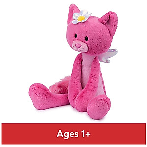 GUND Take Along Friends, Maeve Rose Fairy Cat Plush Toy, Cat Stuffed Animal for Ages 1 and Up, Pink, 15”