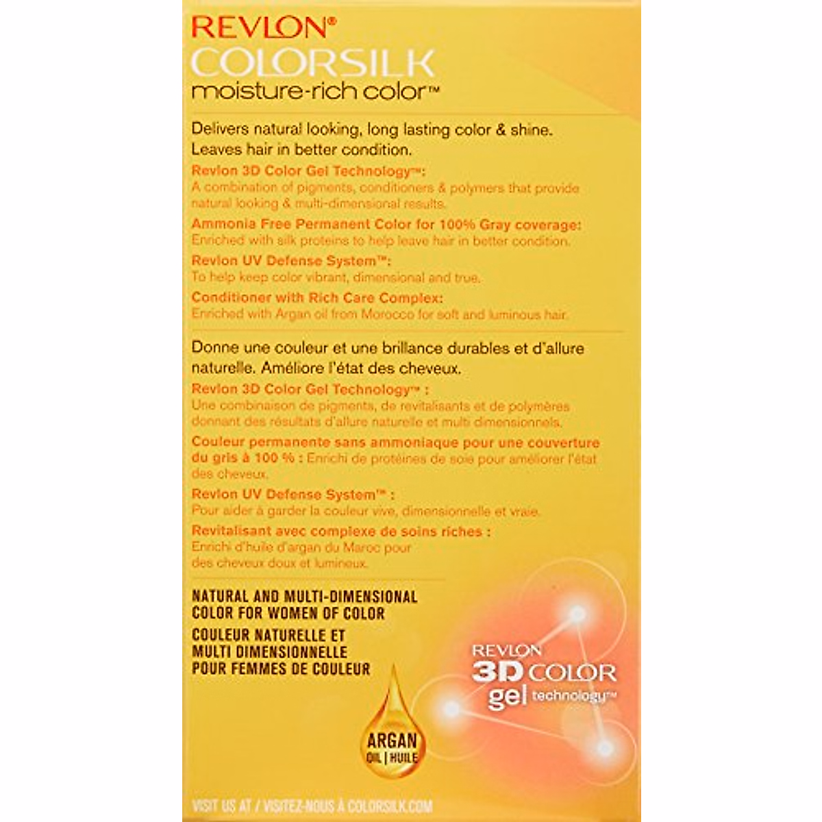 Revlon ColorSilk Moisture Rich Hair Color, 52 Burgundy