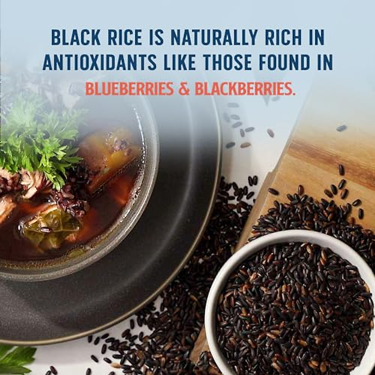 Lundberg Organic Rice, Black Pearl - Whole Grain Gourmet Black Rice for Healthy Meals, Vegan Food, Certified Gluten-Free Rice, Pantry Staples, 16 Oz