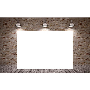 Yeele 7x5ft Backdrop Customized Your Image Logo Backdrop Cover DIY Background for Photography Kids Birthday Baby Shower Gender Reveal Wedding Anniversary Conference Table Decor White-Rectangle