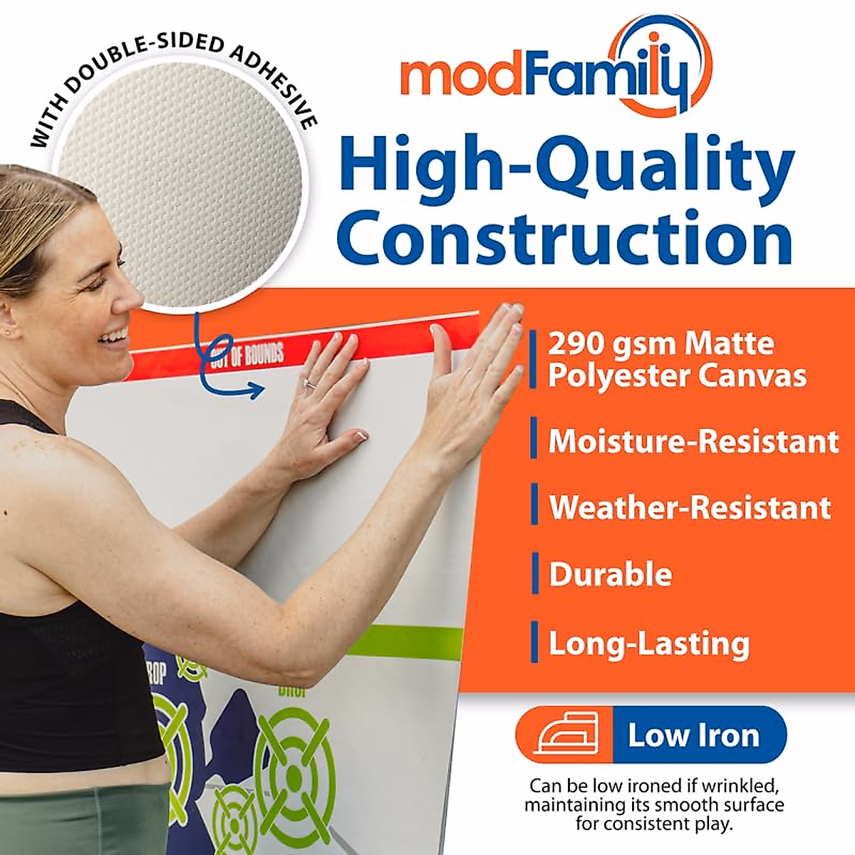 Pickleball Wall 3'x4' Dink Master Pickleball Practice Board, Pickleball Dink Master Pad, Transform Any Wall Into A Pickle Ball Court by Modfamily