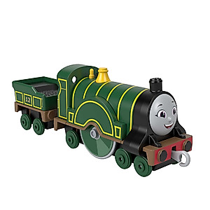 THOMAS & FRIENDS Trackmaster Emily Large Metallic Train Toy Train for Kids Ages 3 and Up