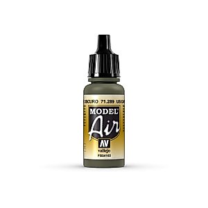 Vallejo Model Air 71289 US Dark Green (17ml)