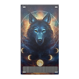 Head Case Designs Officially Licensed Jonas JoJoesArt Jödicke Dreamcatcher Wolf Art Mix Vinyl Sticker Gaming Skin Case Cover Compatible with Xbox Series S Console and Controller Bundle