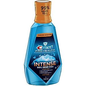 Crest Pro-Health Intense Mouthwash Antigingivitis Antiplaque (Pack of 4)