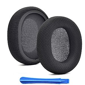 Headphone Ear Pads Cushions for SteelSeries Arctis 3 Arctis 5 Arctis 7 Arctis 9 Arctis 9X Arctis PRO Gaming Headset Replacement Earpads Ear Cups with Noise Isolation Foam