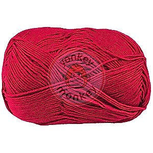 10-Pack Yonkey Monkey Skein Tencel Yarn - 70% Bamboo, 30% Cotton - Softest Quality Crocheting, Knitting Supplies - Lightweight and Breathable Fabric Threads 210 Meters