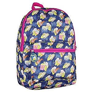 Bananya and Tora Cat with Sweet Treats Print Backpack