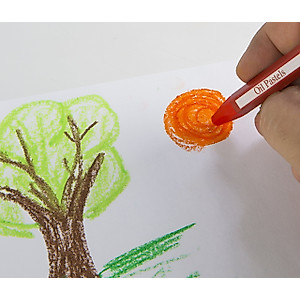 Faber-Castell Blendable Oil Pastels In Durable Storage Case- 24 Vibrant Colors - Non-Toxic Pastels for Kids