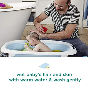 Baby Dove Tip to Toe Baby Body Wash For Baby's Sensitive Skin Sensitive Moisture Washes Away Bacteria, Fragrance-Free and Hypoallergenic Baby Soap, 13 Fl Oz (Pack of 3)