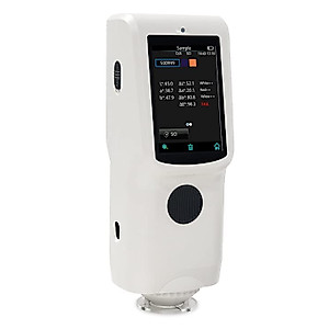 YFYIQI Portable Spectrocolorimeter Paint Ink Textile Printing Spectral Colorimeter Color Difference Analyzer with 8mm Aperture LED Light Source Wavelength Range 400 to 700nm Displayed Accuracy 0.1
