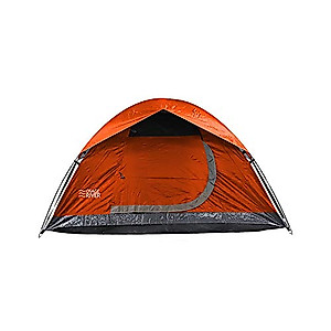 OSAGE RIVER Glades 4-Person Tent - Orange/Titanium