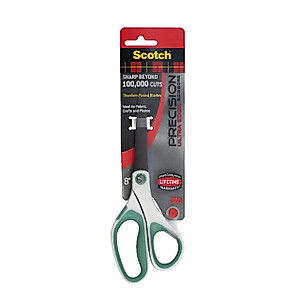 Scotch 8-Inch Precision Ultra Edge Scissors, 3-Pack (1458-3)