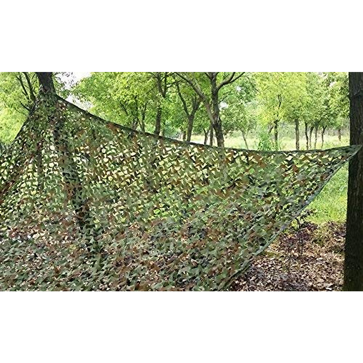 Sutekus Camouflage Net Camo Netting Hunting Blinds Military Netting for Hunting Camping Hide (10'×13')