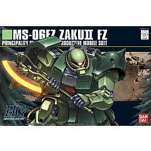 Bandai Hobby HGUC 1/144#87 MS-06F Zaku II FZ 0083: Stardust Memory Model Kit
