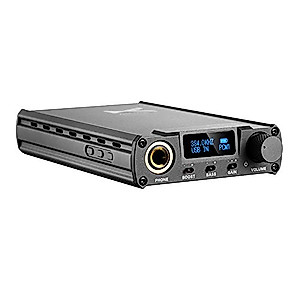 XDUOO XD-05 Plus Headphone Amplifier AK4493EQ 32bit/384kHZ DSD256 DAC Portable Headphone Amplifier Black