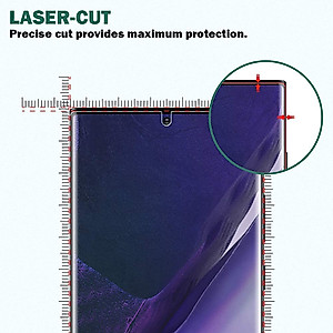 EGV [4 Pack] Compatible for Note 20 Ultra 6.9 inch, 2 Pack Soft TPU Screen Protector and 2 Pack Camera Lens Protector[Case Friendly][Bubble Free][Support Ultrasonic Fingerprint]