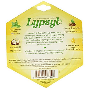 Lypsyl Lypmoisturizer Ori Size .1z Lypsyl Lypmoisturizer Original .1z (Pack of 5)
