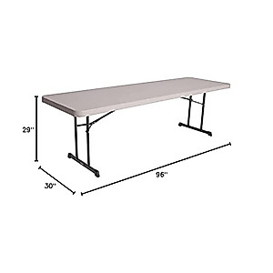 Lifetime 80127 Professional Grade Folding Table, 8 Feet