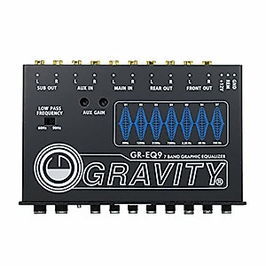 Gravity 7 Band Graphic Equalizer GR-EQ9