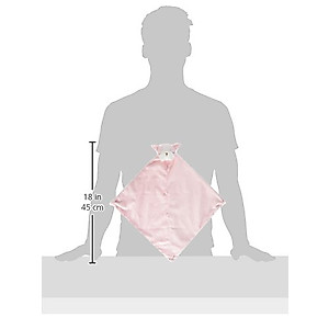 Angel Dear Pair and a Spare 3 Piece Blanket Set, Pink Bulldog