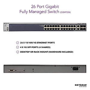 Prosafe 24-Port Gigabit Managed Switch