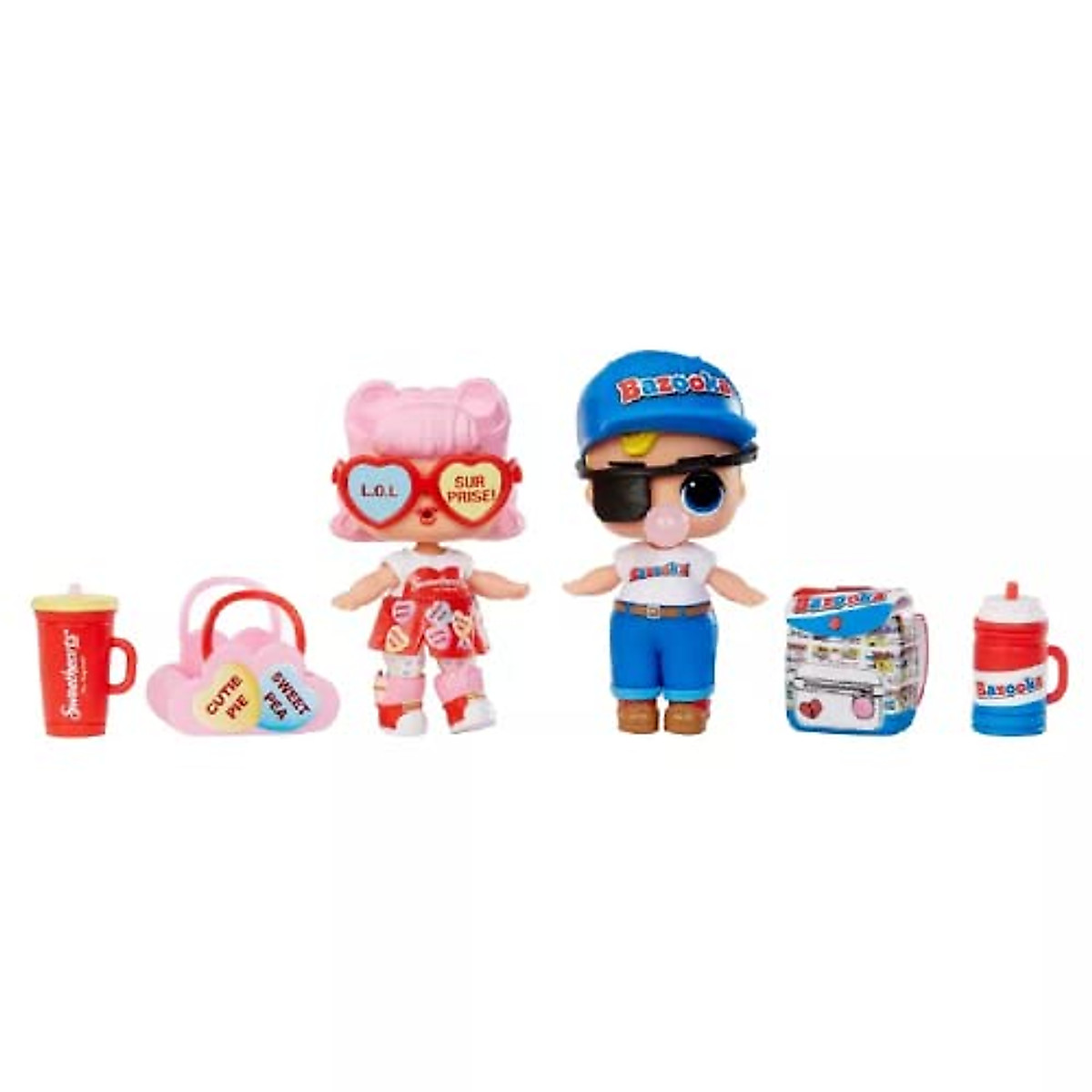 LOL Surprise Loves Mini Sweets Surprise-O-Matic Dolls with 9 Surprises, Candy Theme, Accessories, Collectible Doll, Vending Machine Packaging, Holiday Toy, Great Gift for Kids Girls Boys Ages 4 5 6+