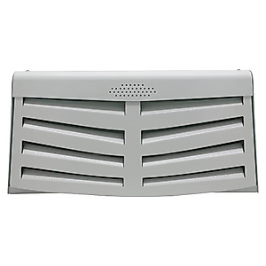 JT Eaton 1500LV Synergetic Metal Horizontal Fly Light Trap with Large Glue Board and Shatterproof Bulbs - Ideal for Restaurants and Kitchens