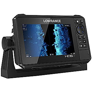 Lowrance HDS-7 LIVE - 7-inch Fish Finder with Active Imaging 3 In 1 Transducer with Smartphone Integration, Live Sonar Compatible, Preloaded C-MAP US Enhanced Mappin