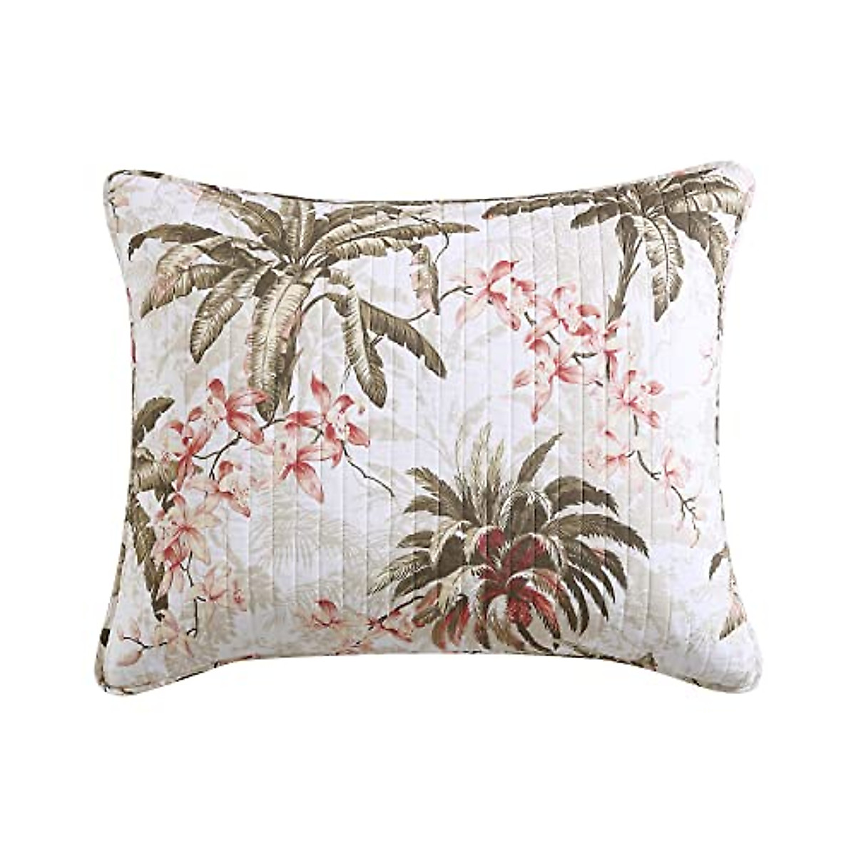 Tommy Bahama - Daybed Set, Cotton Bedding with Matching Shams & Pillow Cover, Lightweight Home Decor for All Seasons (Bonny Cove Beige, Daybed)