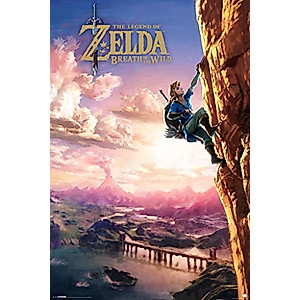 Pyramid America Set of 3 Legend of Zelda Breath of Wild Fan Collection Poster Set Bundle 24x36 inch