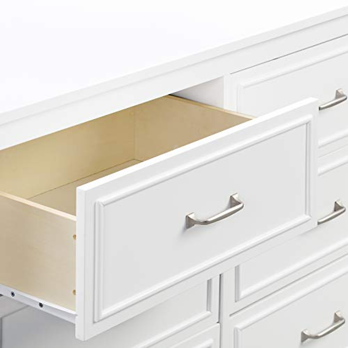 DaVinci Charlie 6-Drawer Double Dresser in White