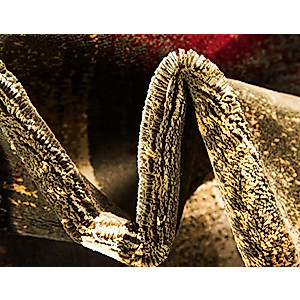 Unique Loom Barista Collection Area Rug - Timor (2' 2" x 6' 1" Runner, Multi/ Red)