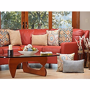 Pillow Perfect Flicker Jewel Throw Pillow, 18-Inch,Multicolor