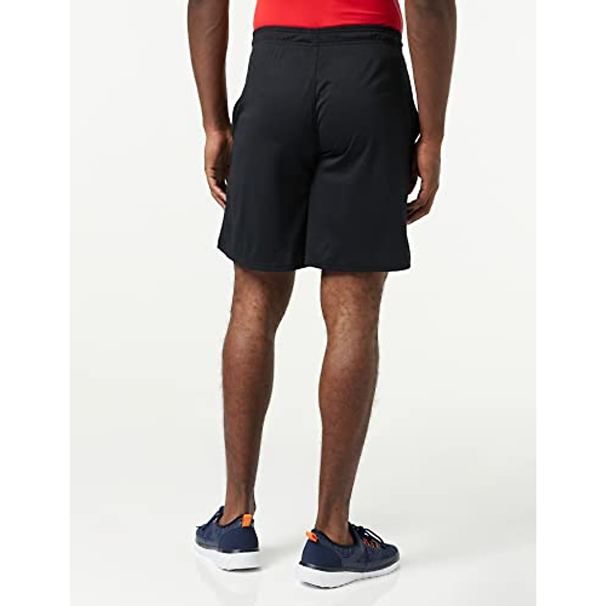 Under Armour mens Tech Mesh Shorts , Black (001)/Pitch Gray , Large