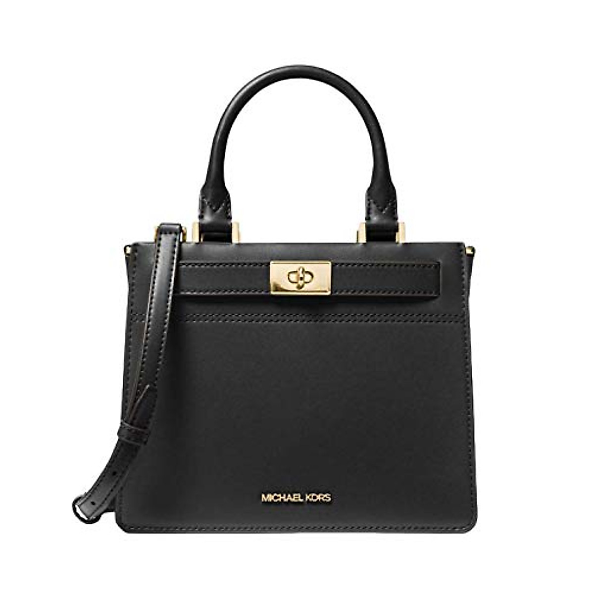 MICHAEL Michael Kors Tatiana Medium Satchel - Black