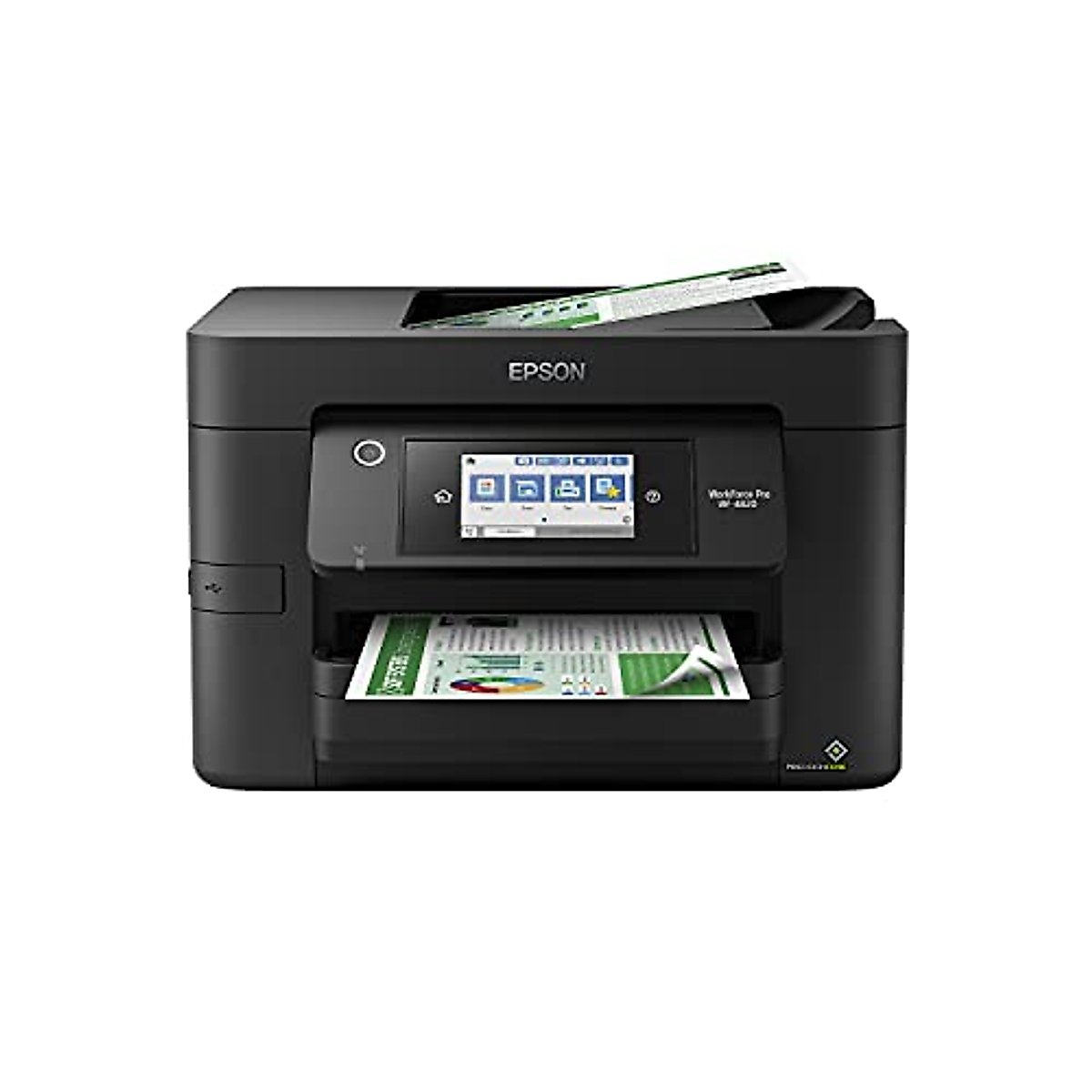 Epson Workforce Pro WF-4820 Wireless All-in-One Printer with Auto 2-Sided Printing, 35-Page ADF, 250-sheet Paper Tray and 4.3" Color Touchscreen (Renewed)